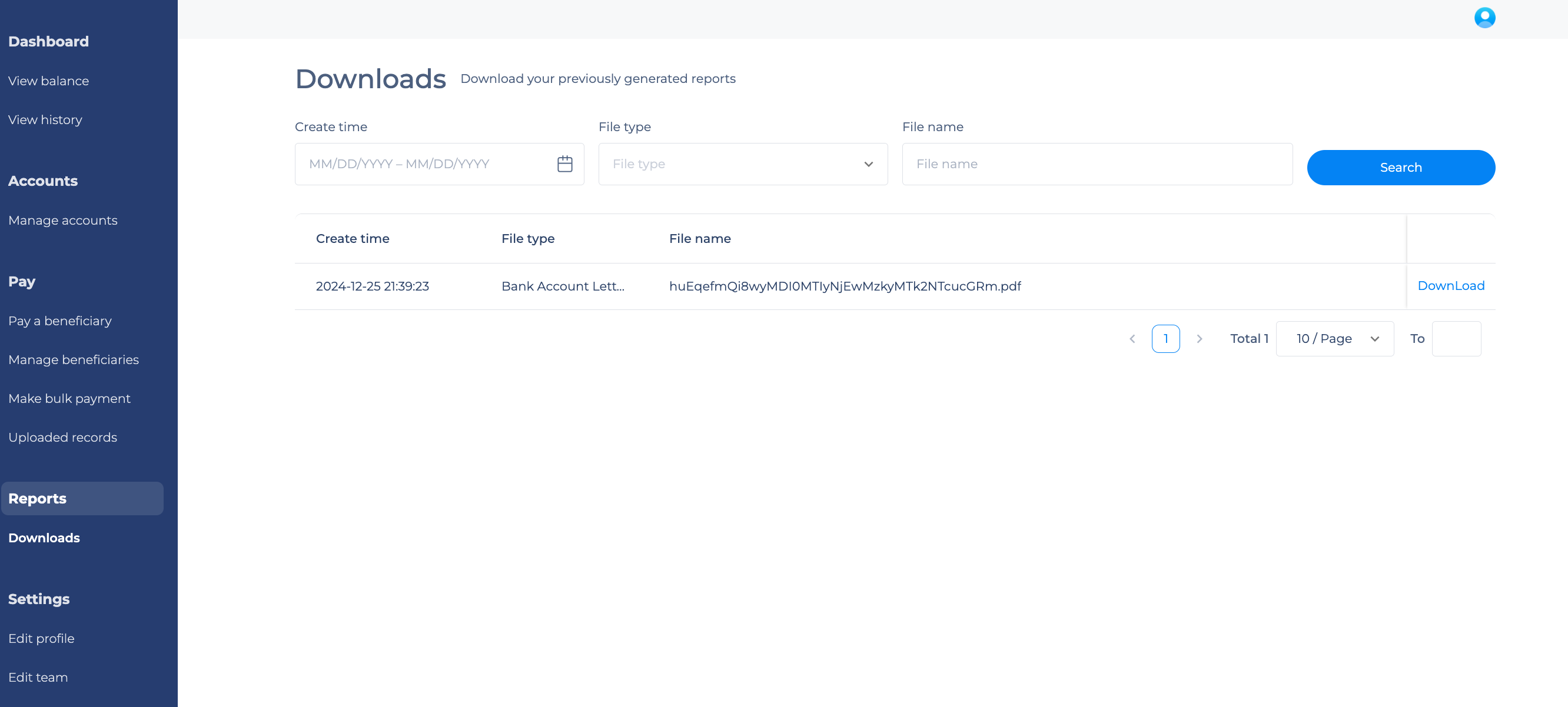 How To View Downloaded Reports And Documents Pingpong Global